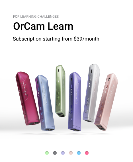OrCam Technologies launches learning companion solution - OrCam Learn